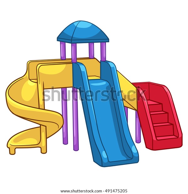 Slider Cartoon Vector Art Illustration Stock Vector (Royalty Free ...