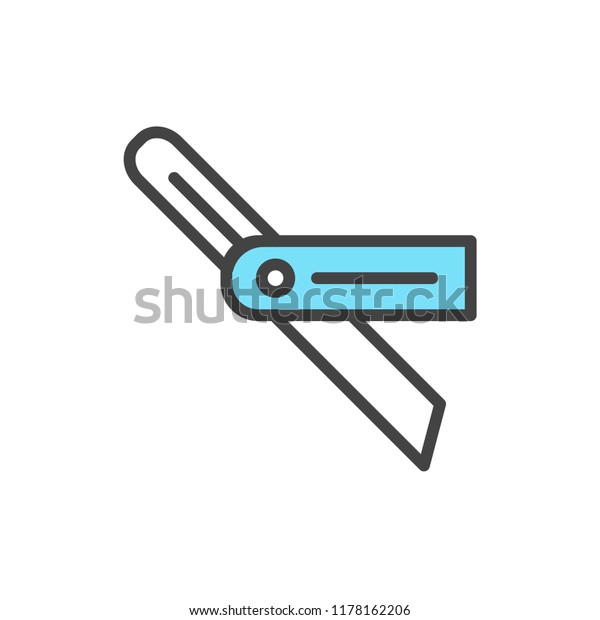 Sliding Bevel Icon Vector Modern Icon Stock Vector (Royalty Free ...