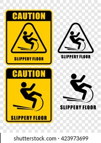 Slippery Floor Vector Stock Vector (Royalty Free) 423973699 | Shutterstock