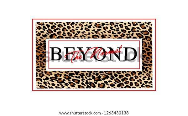 Slogan Beyond Normal Illustration Graphic Vector Stock Vector (Royalty ...