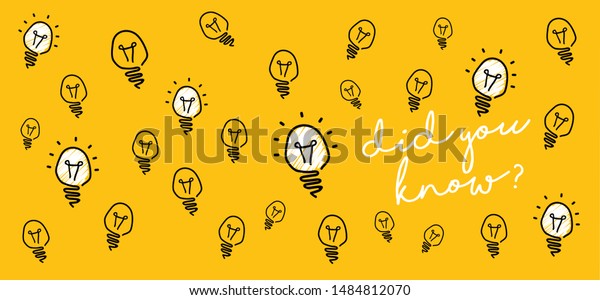 Slogan Did You Know Think Comic Stock Vector (Royalty Free) 1484812070 ...