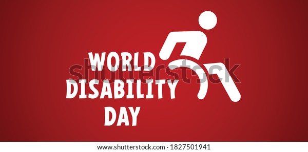 Slogan World Disability Day 3 December Stock Vector (Royalty Free ...