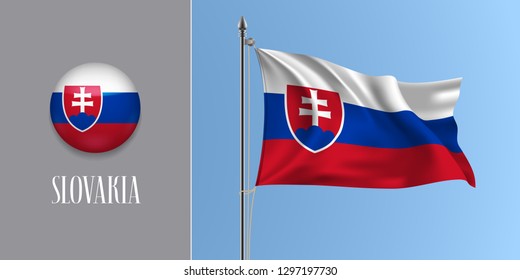 1,277 Slovakia flag icon round Images, Stock Photos & Vectors ...