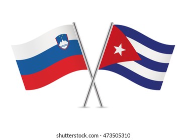 Cuban Puerto Rican Flags Vector Illustration Stock Vector (Royalty Free ...