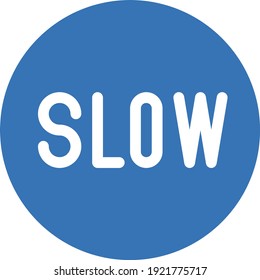 Slow Vector Colour Line Icon Stock Vector (Royalty Free) 1920739739 ...