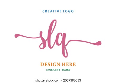 Slq Lettering Logo Simple Easy Understand Stock Vector (Royalty Free ...