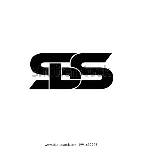 Sls Letter Monogram Logo Design Vector Stock Vector (Royalty Free ...