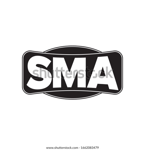 Logotipo SMA, diseño de la letra del logotipo