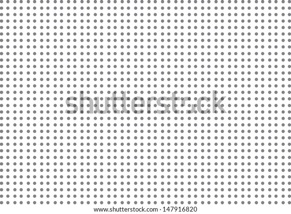 Small Grey Dots On White Vector Stock Vector (Royalty Free) 147916820 ...