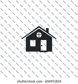 Small House Icon Vector Design Element Stock Vector (Royalty Free ...