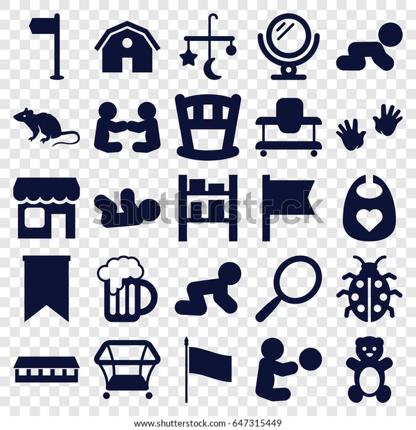 Small Icons Set Set 25 Small Stock Vector (Royalty Free) 647315449 ...