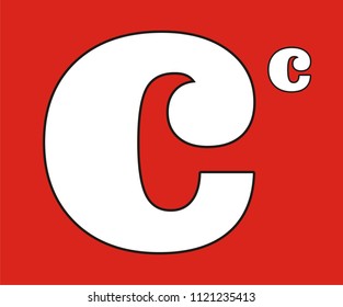 Small Letter C Vector Icon Stock Vector (Royalty Free) 1121235413 ...