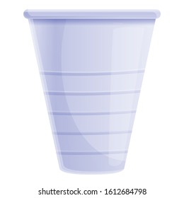 Small Plastic Cup Icon Cartoon Small 스톡 벡터(로열티 프리) 1612684798 ...
