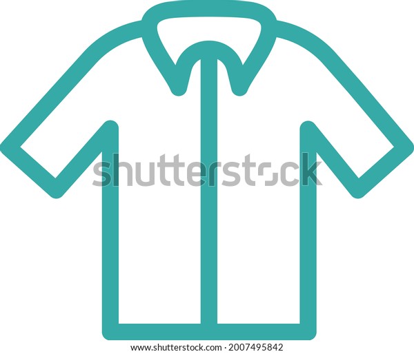 Small White Shirt Illustration Vector On Stock Vector (Royalty Free ...