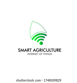 Smart Agriculture Logo Icon Startup Farming Stock Vector (Royalty Free ...