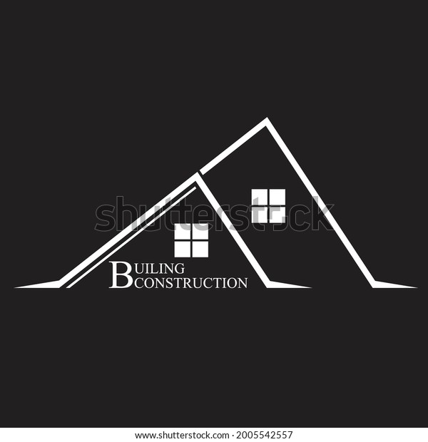 Smart Beautiful Construction Logo Design Stock Vector (Royalty Free ...
