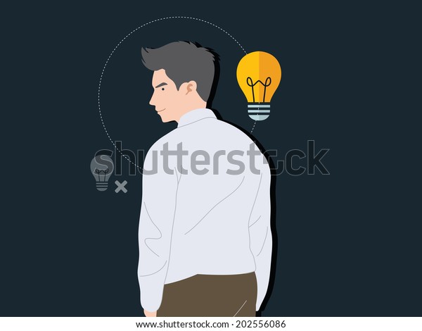 Smart Business Man Stock Vector (Royalty Free) 202556086 | Shutterstock