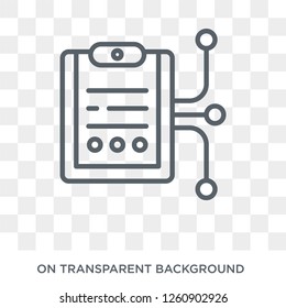 Smart Contract Icon Trendy Flat Vector Stock Vector (Royalty Free ...