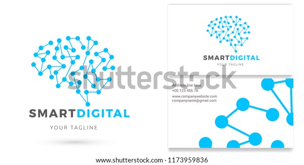 Smart Digital Digital Services Logo Business Stock Vector (Royalty Free ...