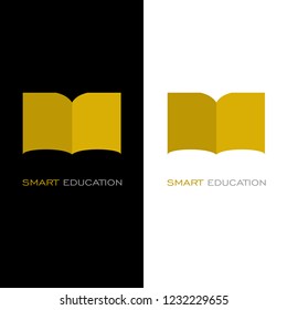 Smart Education Logo Design Stock Vector (Royalty Free) 1232229655 ...