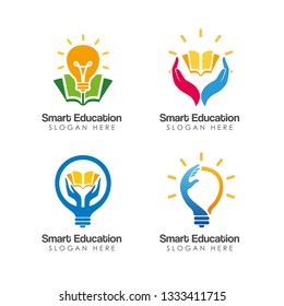 Smart Education Logo Design Template Stock Vector (Royalty Free ...