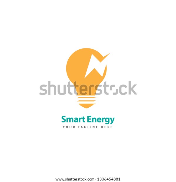 Smart Energy Logo Concept Vector Template: เวกเตอร์สต็อก (ปลอดค่า ...