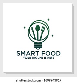 Smart Food Logo Template Vector Food Stock Vector (Royalty Free ...