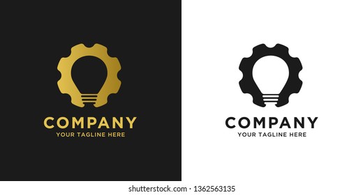 Smart Gear Logo Template Vector File Stock Vector (Royalty Free ...