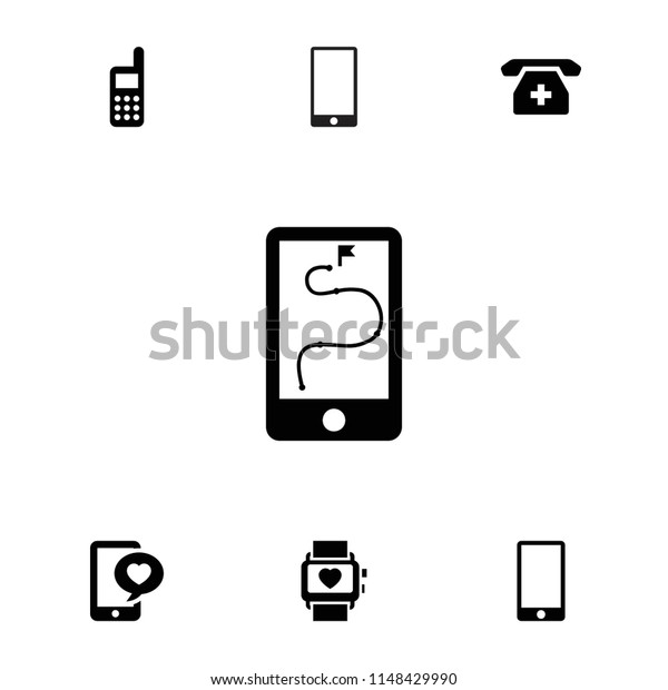 Smart Icon Collection 7 Smart Filled Stock Vector (Royalty Free ...