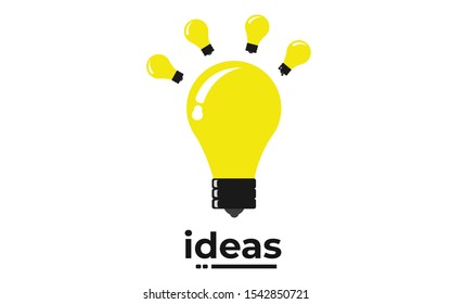 Smart Ideas Lamp Vector Illustration Stock Vector (Royalty Free ...