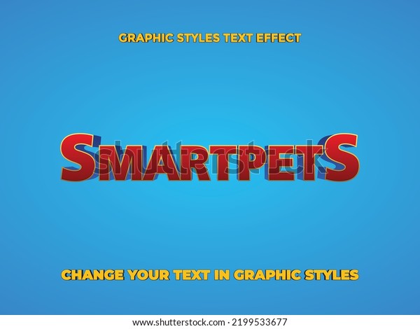 Smart Pets Logo Graphic Styles Text Stock Vector (Royalty Free ...