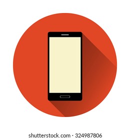Smart Phone Flat Design Stock Vector (Royalty Free) 324987806 ...