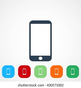 Smart Phone Icon Stock Vector (Royalty Free) 430571002 | Shutterstock