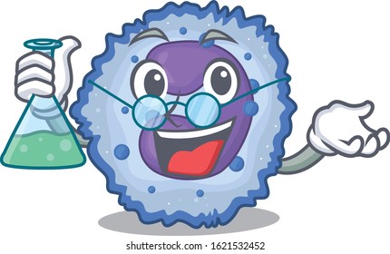 Cartoon Character Geek Basophil Cell Design Stock Vector (Royalty Free ...