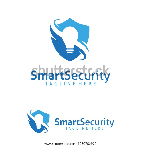 Smart Security Logo Design Stock Vector (Royalty Free) 1230702922 ...