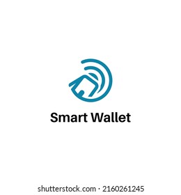 Smart Wallet Logo Design Modern Stock Vector (Royalty Free) 2160261245 ...