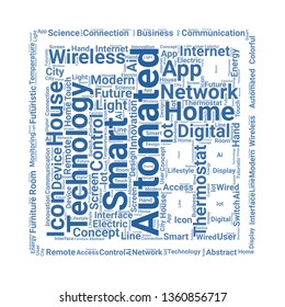 Smart Word Cloud Tag Cloud About Stock Vector (Royalty Free) 1360856717 | Shutterstock