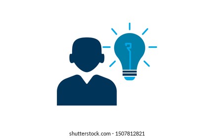 Smart Work Icon Idea Concept Vector Stock Vector (Royalty Free ...
