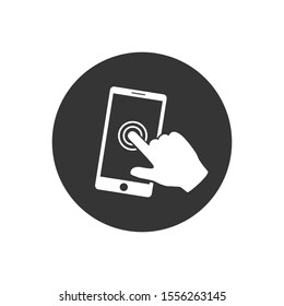 20,089 Phone tap icon Images, Stock Photos & Vectors | Shutterstock