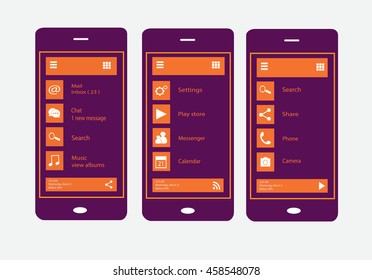 Daily Music Display Full Package Spotify Stock Vector (Royalty Free ...