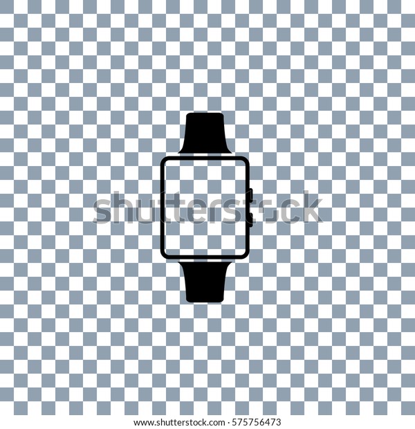 Smartwatch Icon Transparent Background Stock Vector (Royalty Free ...