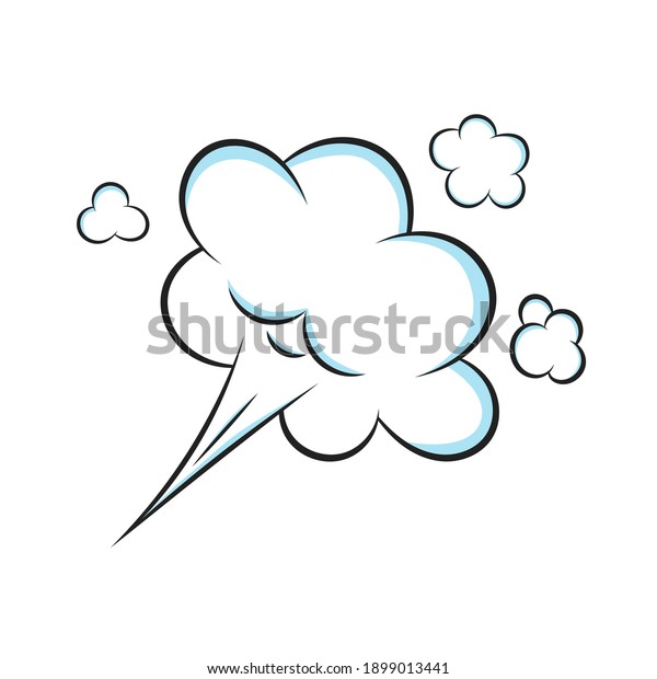 Smelling Pop Art Comic Book Cartoon Stock Vector (Royalty Free ...