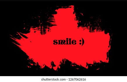 Smile Background Art Stock Vector (Royalty Free) 1267062616 | Shutterstock