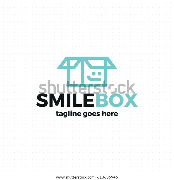 Smile Box Logo Template Corporate Branding Stock Vector (Royalty Free ...