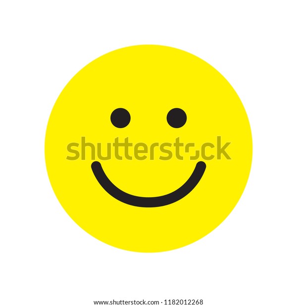 Smile Icon Happy Face Symbol Smiley 스톡 벡터(로열티 프리) 1182012268