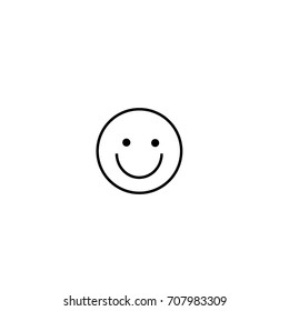 Smile Icon Line Stock Vector (Royalty Free) 707983309 | Shutterstock