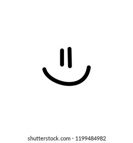 Smile Simple Icon Stock Vector (Royalty Free) 1199484982 | Shutterstock