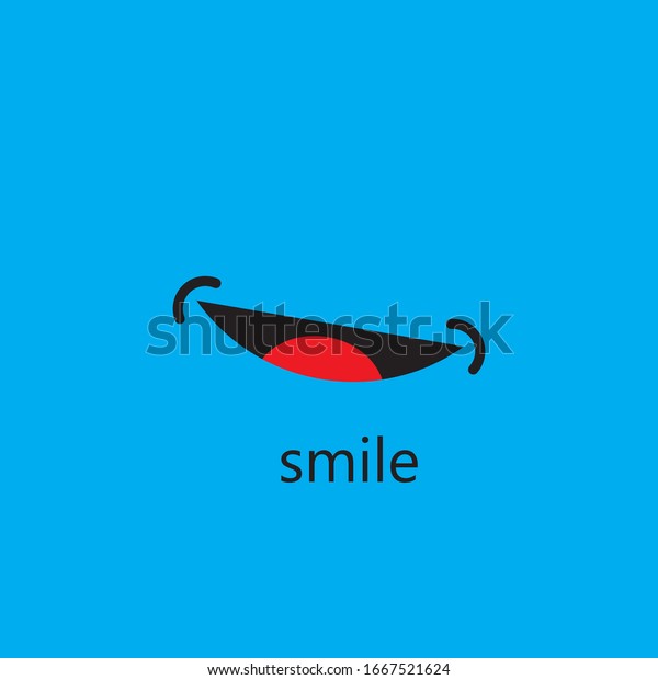 Smile Vector Image Logo Symbol Stock Vector (Royalty Free) 1667521624 ...