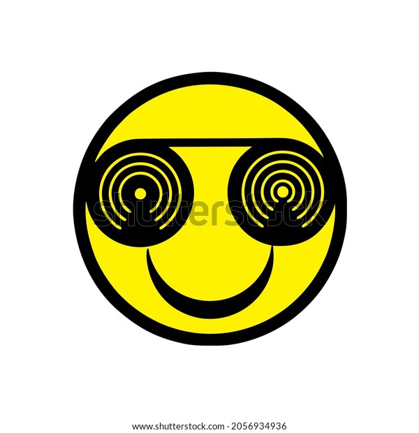 Smile Vector Logo Good Mood Expression Stock Vector (Royalty Free ...