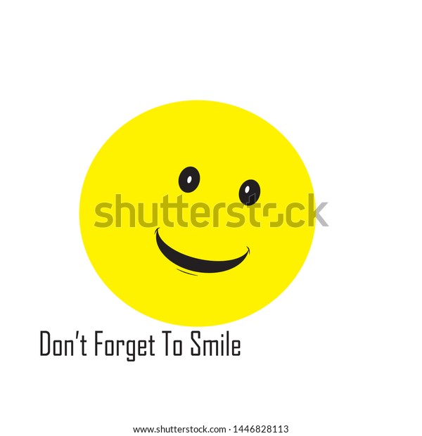 Smile Yellow Background Logo Design Vector Stock Vector (Royalty Free ...